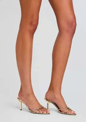 Retrofete Karolina Sandal - Light Gold