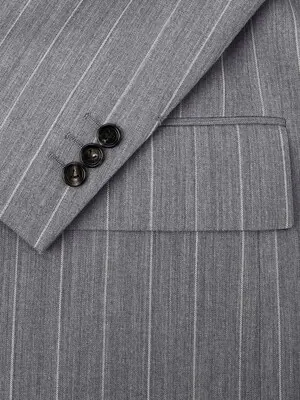 Bottega Veneta Pinstriped Wool Blazer