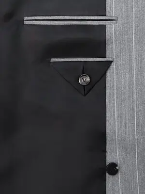 Bottega Veneta Pinstriped Wool Blazer