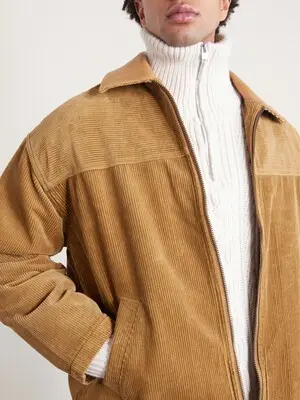 FRAME Cable-knit Wool And Cashmere-blend Half-zip Sweater - Neutrals