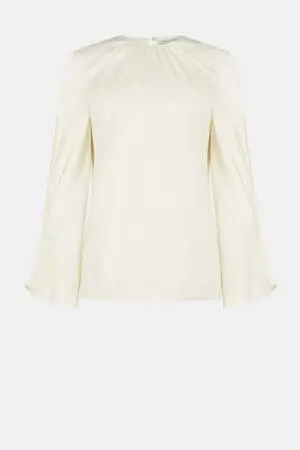 EMILIA WICKSTEAD Rome Top In Superfine Merino