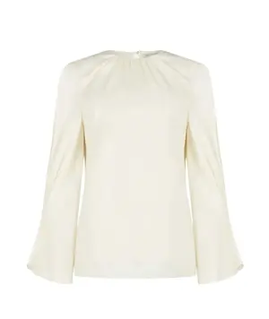 EMILIA WICKSTEAD Rome Top In Superfine Merino