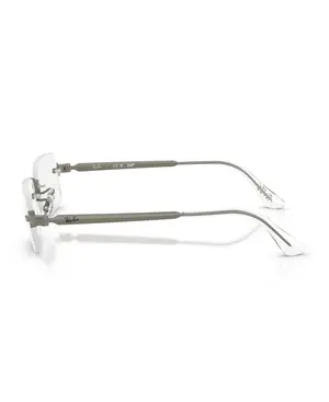 Ray-ban Rectangle Eyeglasses - Gray