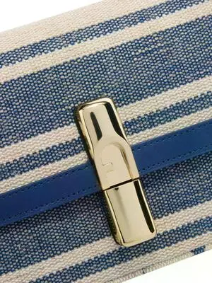 Furla Iride Striped Crossbody Bag - Blue