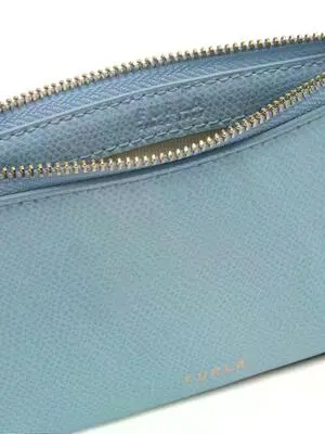 Furla Leather Zip Clutch