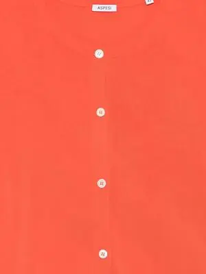 Aspesi Buttoned Cardigan - Orange