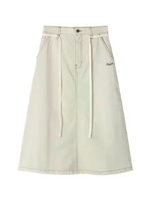 FINGERCROXX Logo-embroidered Skirt