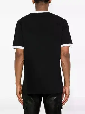 ERNEST W. BAKER Round-nek Rose-print T-shirt
