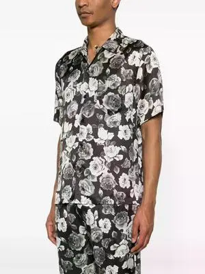 ERNEST W. BAKER Rose-print Shirt
