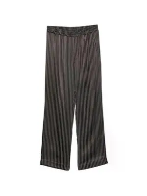ERNEST W. BAKER Striped Trousers - Black