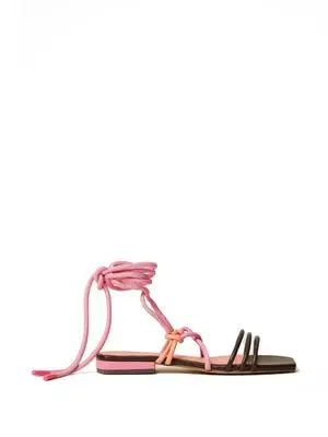 Twinset Square Toe Sandals For Women