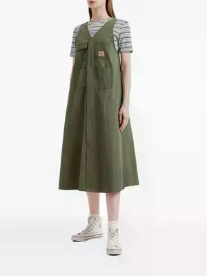 FINGERCROXX Dress With Buckle Detail - Green