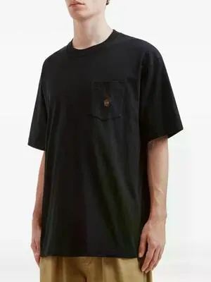FINGERCROXX Round-neck T-shirt - Black