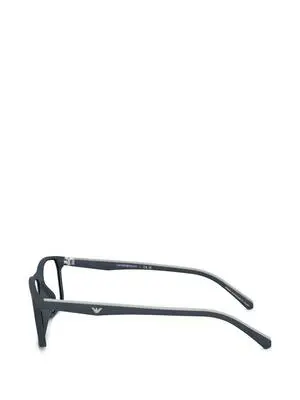 Emporio Armani Rectangle Frame Glasses