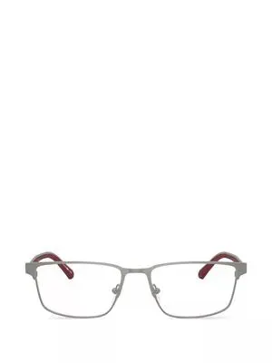 Emporio Armani Rectangle-frame Eyeglasses - Grey
