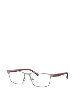 Emporio Armani Rectangle-frame Eyeglasses - Grey