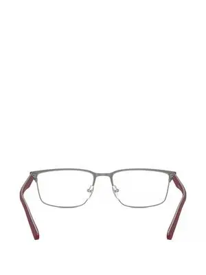 Emporio Armani Rectangle-frame Eyeglasses - Grey