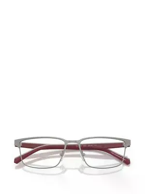 Emporio Armani Rectangle-frame Eyeglasses - Grey