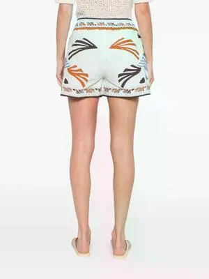 Herno Elasticated-waistband Printed Shorts