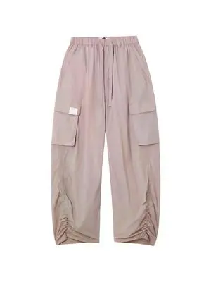 Izzue Cargo Drawstring Trousers - Pink