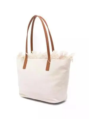 MC2 SAINT BARTH City Fringed-trim Medium Tote Bag