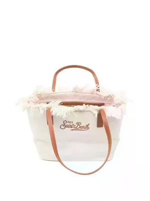 MC2 SAINT BARTH City Fringed-trim Medium Tote Bag