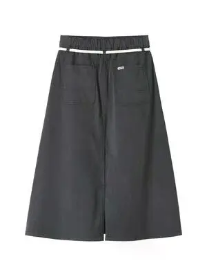 FINGERCROXX Logo-embroidered Skirt