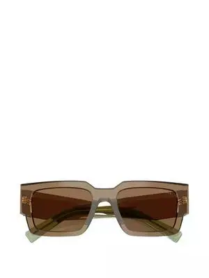 Prada Square Frame Sunglasses - Brown