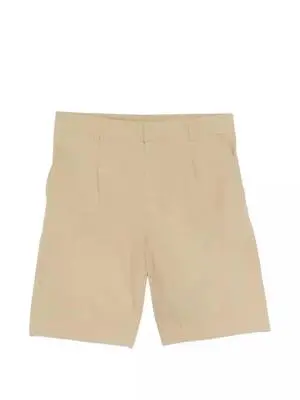 Oakley Pleated Bermuda Shorts - Neutrals