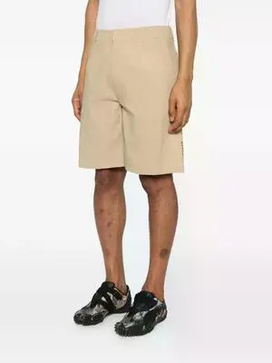 Oakley Pleated Bermuda Shorts - Neutrals