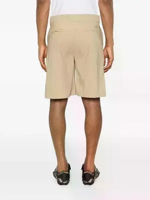 Oakley Pleated Bermuda Shorts - Neutrals