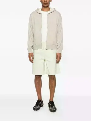 Oakley Pleated Bermuda Shorts - Neutrals