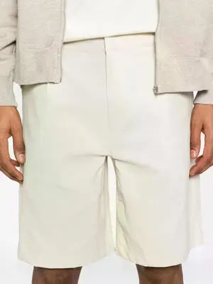 Oakley Pleated Bermuda Shorts - Neutrals