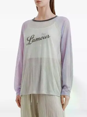 B+AB Ribbed Long-sleeve Top