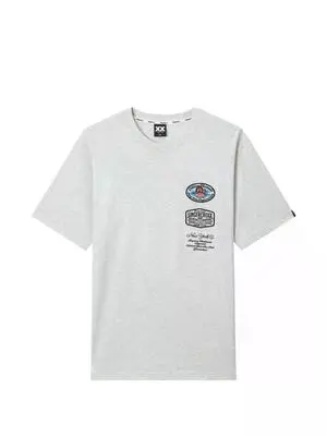 FINGERCROXX Patch-appliqué T-shirt - Grey