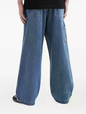 FINGERCROXX Patched Jeans