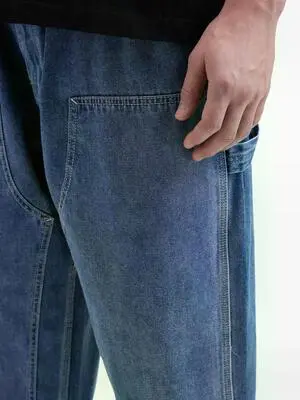 FINGERCROXX Patched Jeans