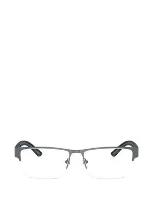 Emporio Armani Rectangle-frame Eyeglasses - Grey
