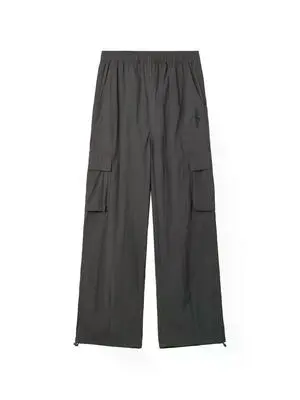 FINGERCROXX Logo-embroidered Cargo Trousers