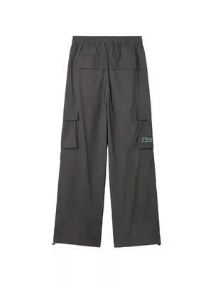 FINGERCROXX Logo-embroidered Cargo Trousers