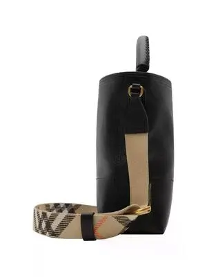 Burberry Mini B Clip Bucket Bag - Black
