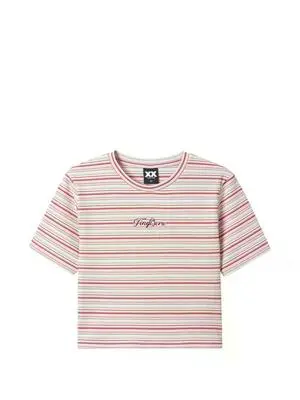 FINGERCROXX Striped T-shirt
