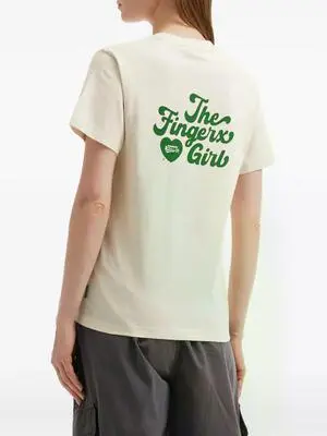 FINGERCROXX Logo-patch T-shirt
