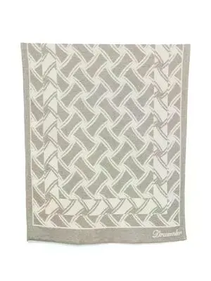 DRUMOHR Patterned Beach Towel - Neutrals