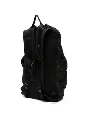C.P. COMPANY Plain Paper Touch Mixed Backpack - Black