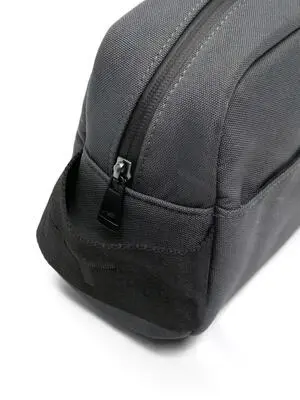 HACKETT Logo-appliqué Wash Bag - Grey