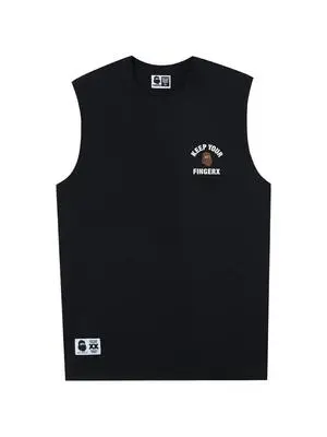 FINGERCROXX Graphic Tank Top - Black