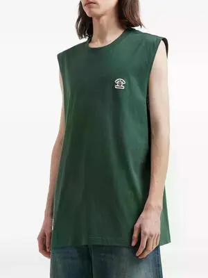 FINGERCROXX Patch Sleeveless Tank Top - Green