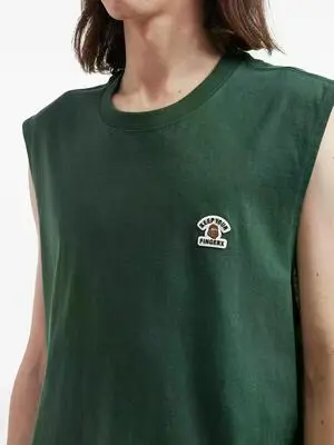 FINGERCROXX Patch Sleeveless Tank Top - Green