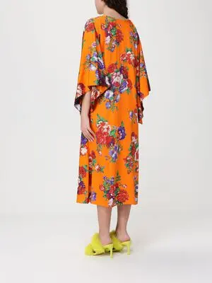 Moschino Floral Viscose Midi Dress
